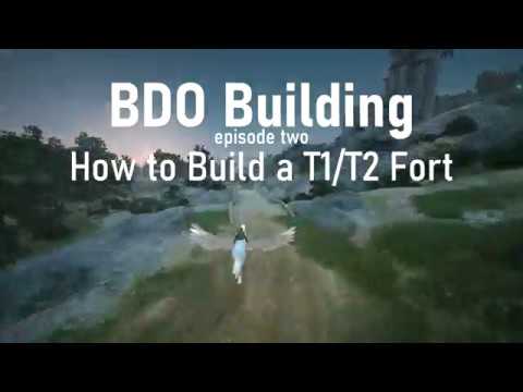 BDO Building || How to Build a T1/T2 Fort || Episode 2 - YouTube