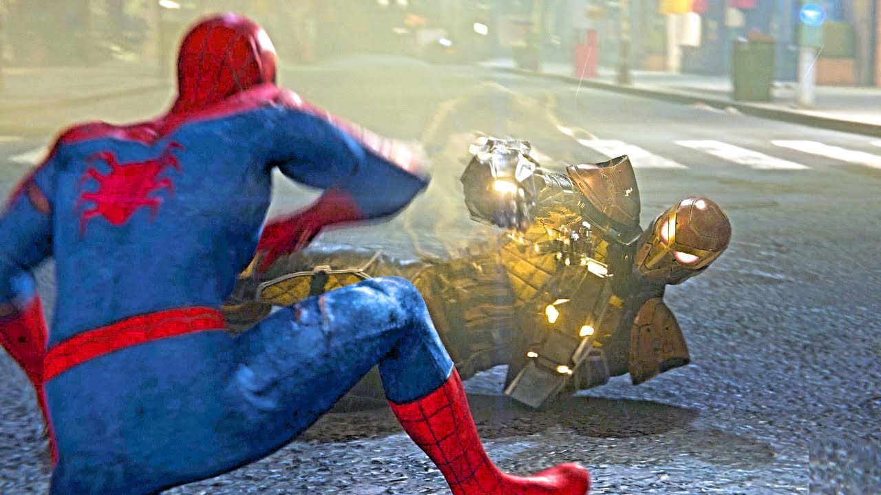 Spider-Man PS4: Shocker Boss Fight - Shocker Escapes Prison Spectacular ...