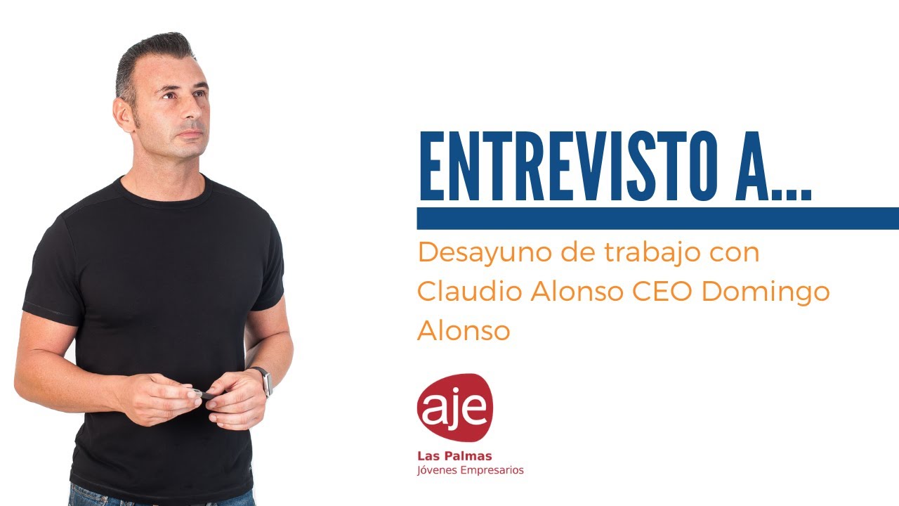 Desayuno de trabajo y entrevista a Claudio Alonso, CEO en Domingo ...