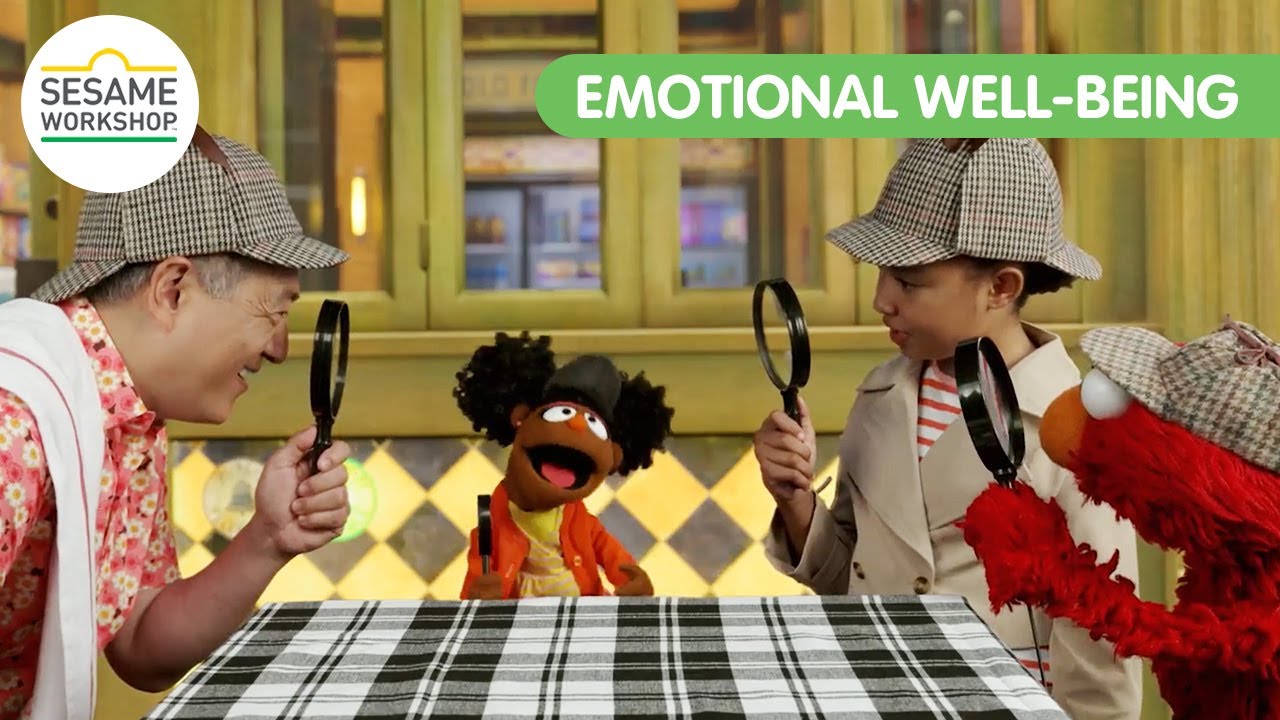 Elmo and Friends’ Emotions Guessing Game | Emotional Well-Being - YouTube