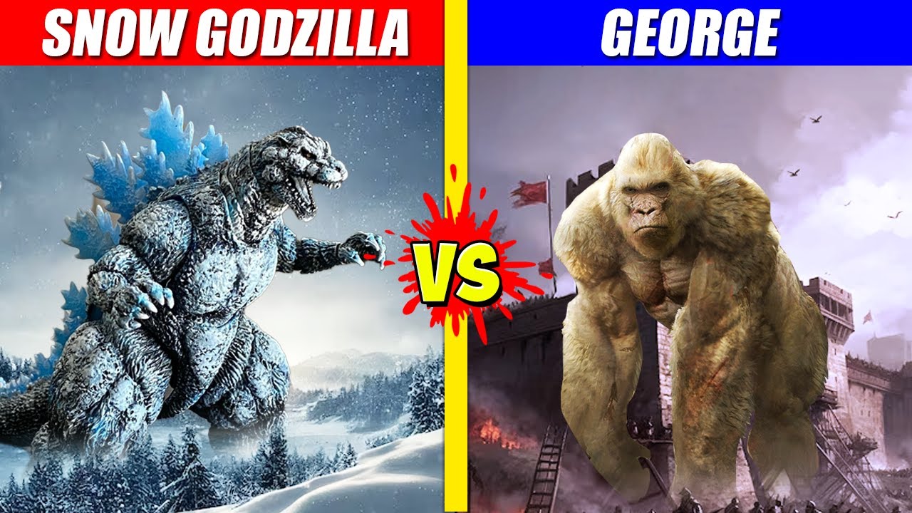 Snow Godzilla vs George Rampage | SPORE - YouTube