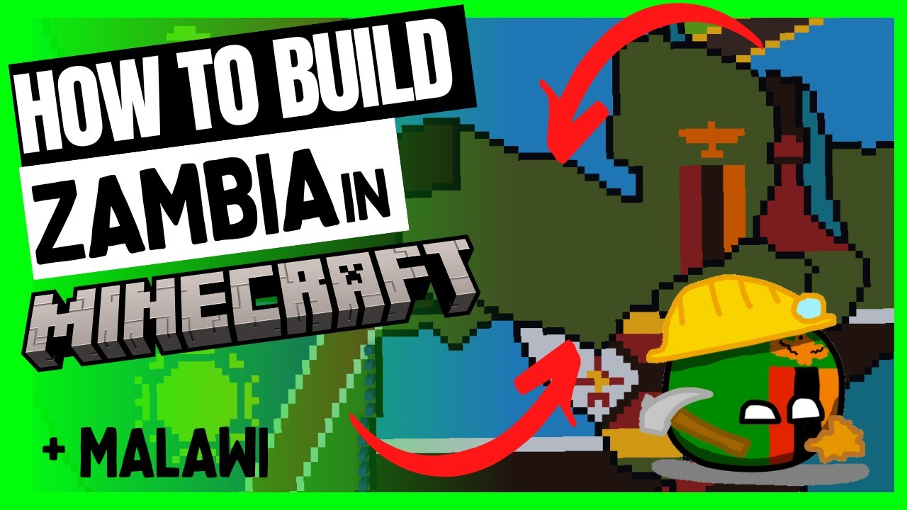 How To Build Zambia In Minecraft - YouTube