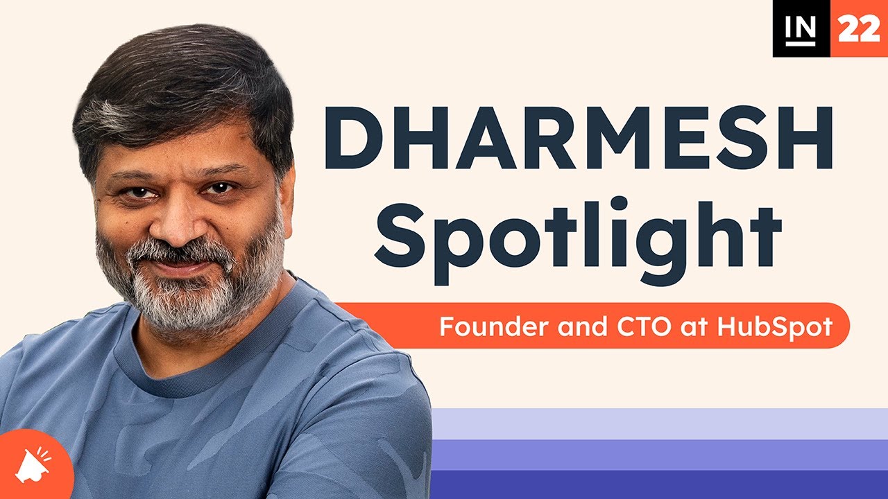 Why Community Matters Now More Than Ever With HubSpot Co-Founder Dharmesh Shah | INBOUND22 - YouTube