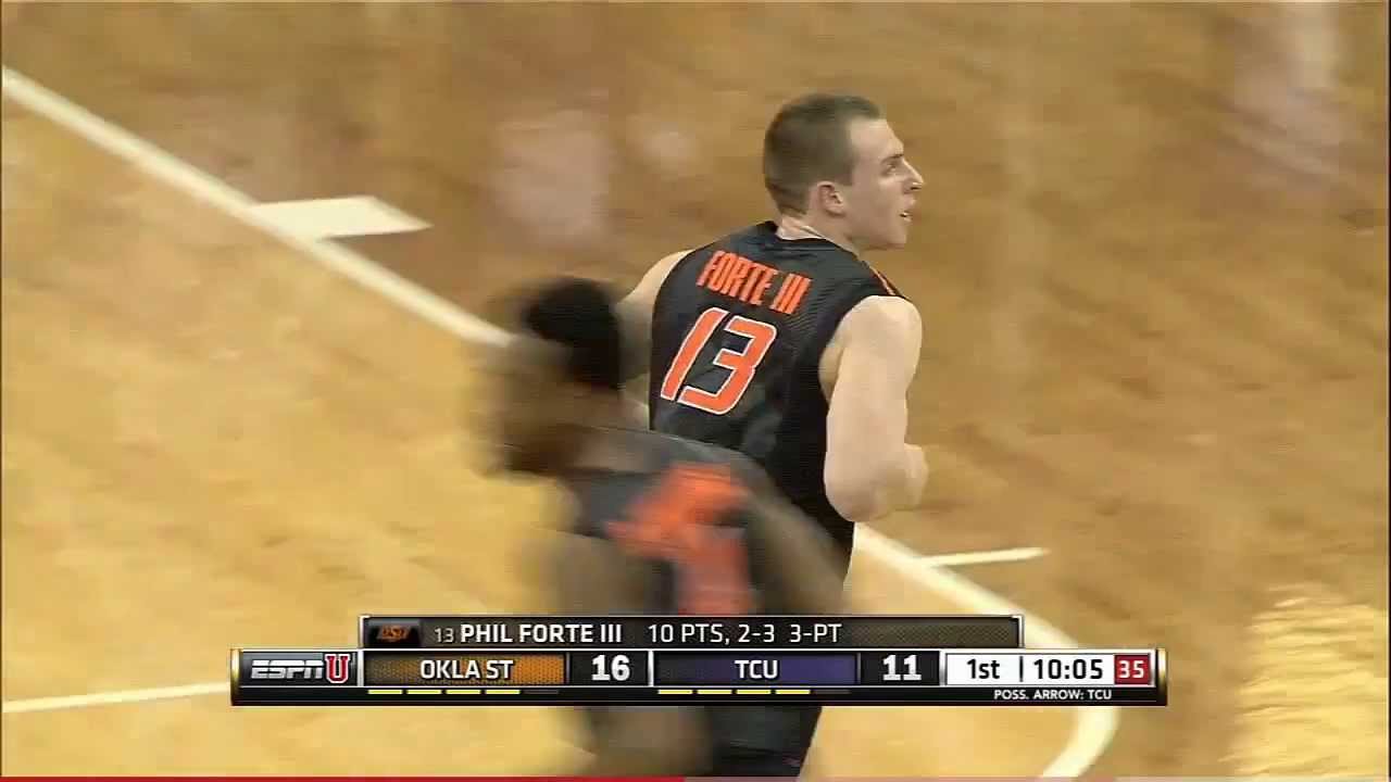 Highlight: Phil Forte Drives to the Basket - YouTube