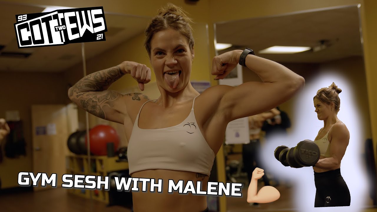 GYM SESH WITH MALENE | TwoCottews EP22 - YouTube