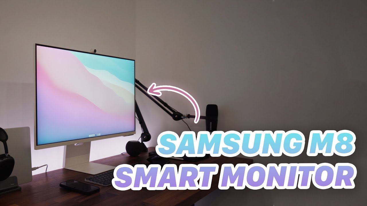 Samsung Smart Monitor Review | Samsung M8 - YouTube