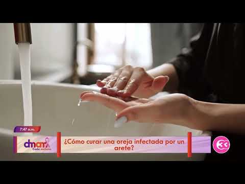 #DeMujerAMujer | ¿Cómo curar una oreja infectada por un arete? - YouTube