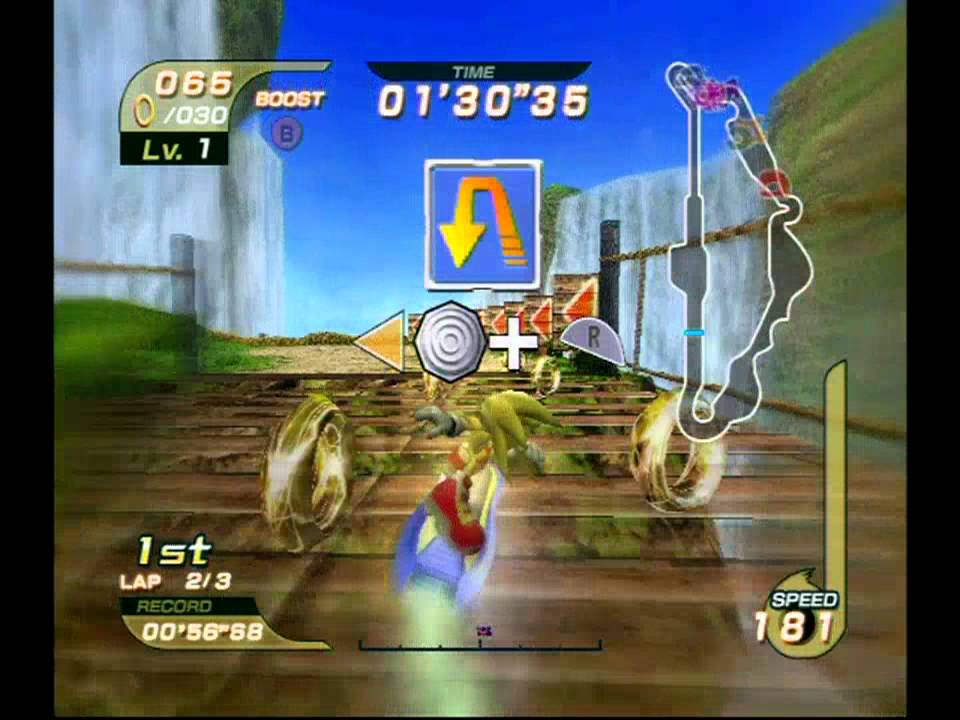 Super Sonic Riders (GC) Splash Canyon - YouTube
