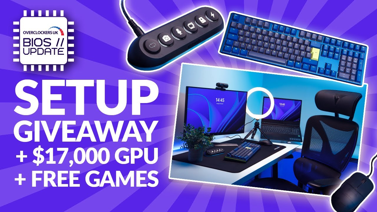 FREE PC Setup GIVEAWAY! $17000 GPU??? Game of the Year | Overclockers ...