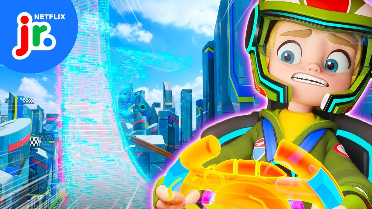 The Racers Save the Day with FRENCH FRIES! 🍟😱 Hot Wheels Let's Race ...