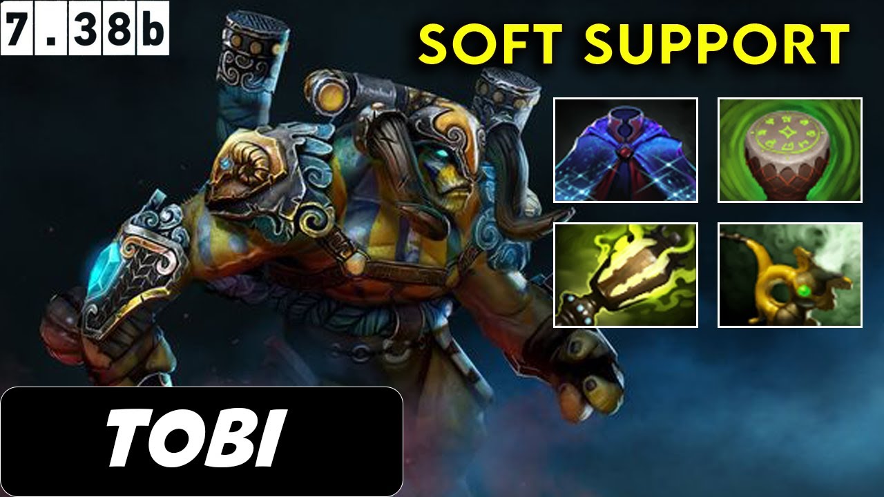 Tobi Elder Titan Soft Support - Dota 2 Patch 7.38b Pro Pub Gameplay ...