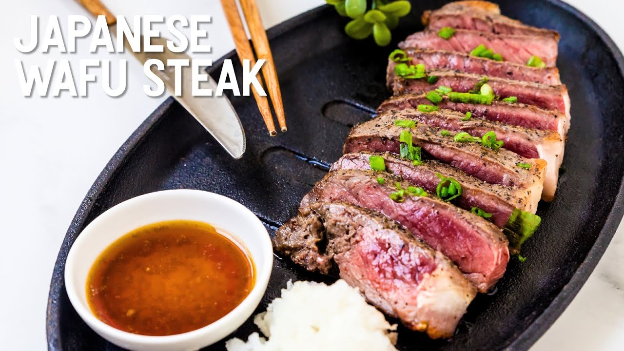 Japanese Wafu Steak - YouTube