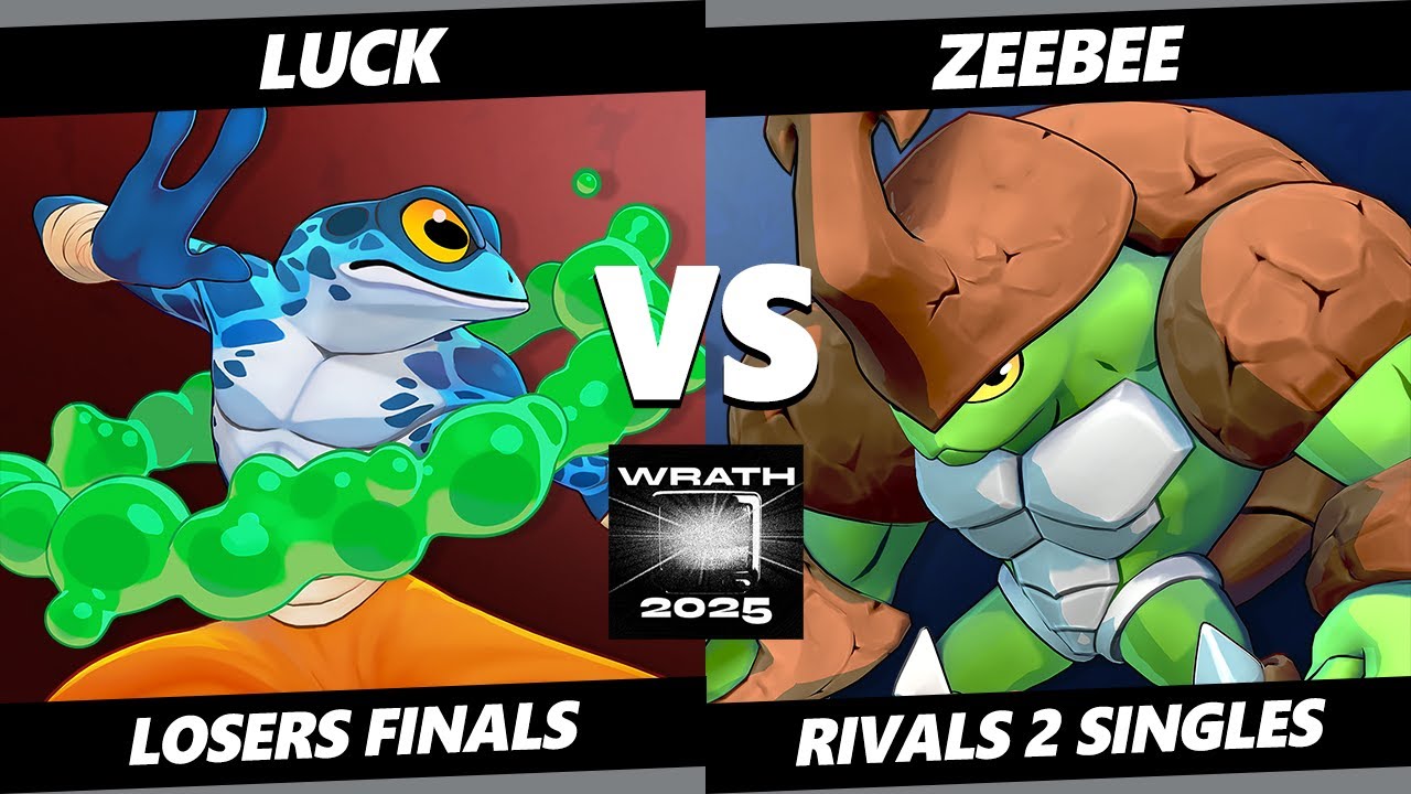 Wrath 2025 LOSERS FINALS - Luck (Ranno) Vs. ZeeBee (Kragg) Rivals of ...