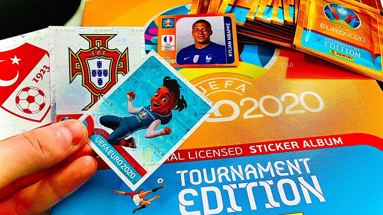 AUF DER SUCHE NACH SHINY!!! PANINI EURO 2020 STICKER - YouTube