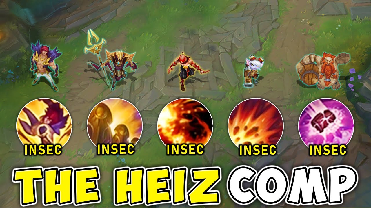 WE RAN THE "HEIZ COMP" AND HAD 5 CHAMPS WHO CAN INSEC! (DOES NOT GO AS ...