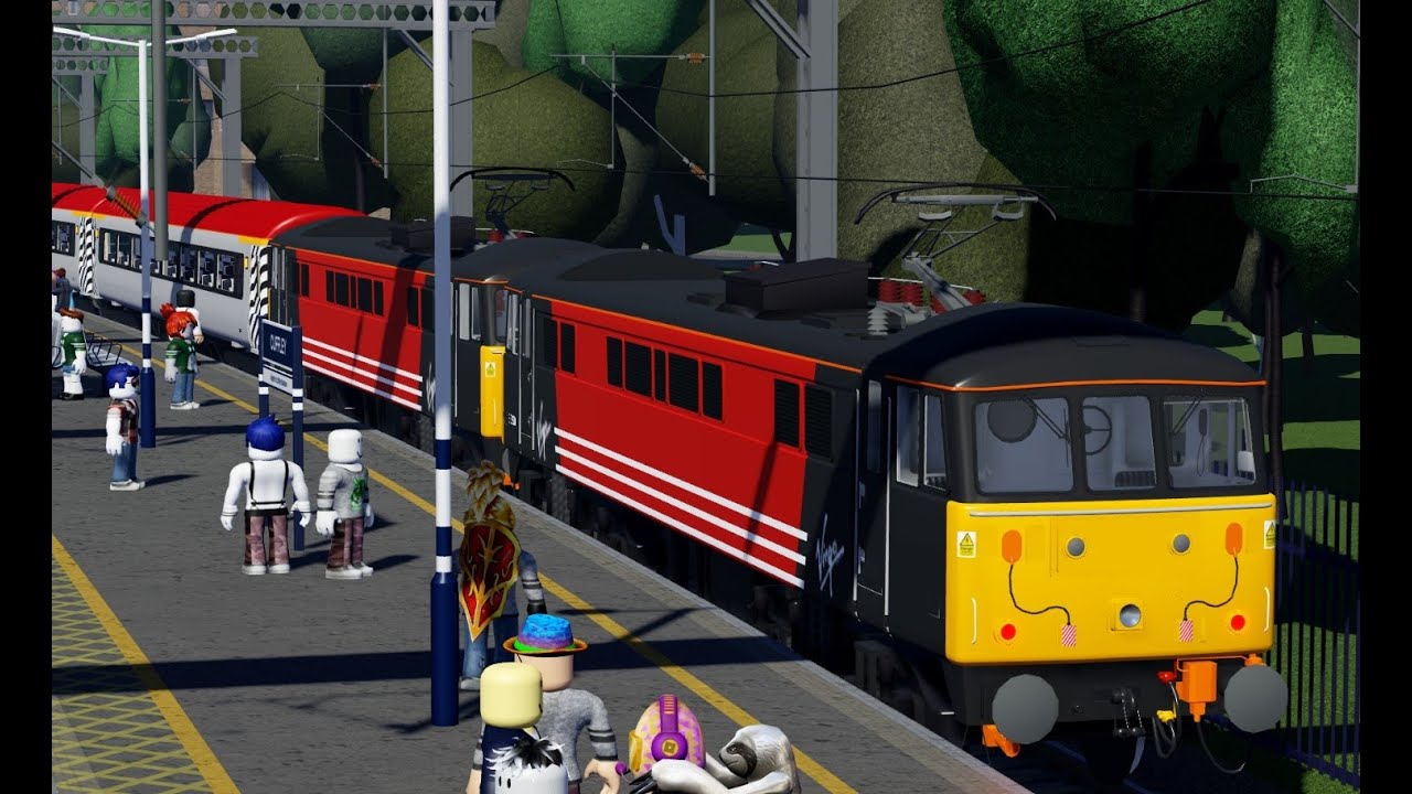 Old PALMER TO CUFFLEY | CLASS 86 VIRGO | BRITISH RAILWAY ROBLOX - YouTube