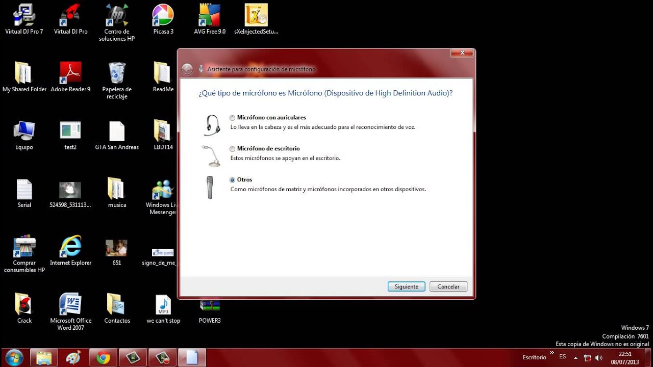 Como instalar un microfono en tu cpu - YouTube