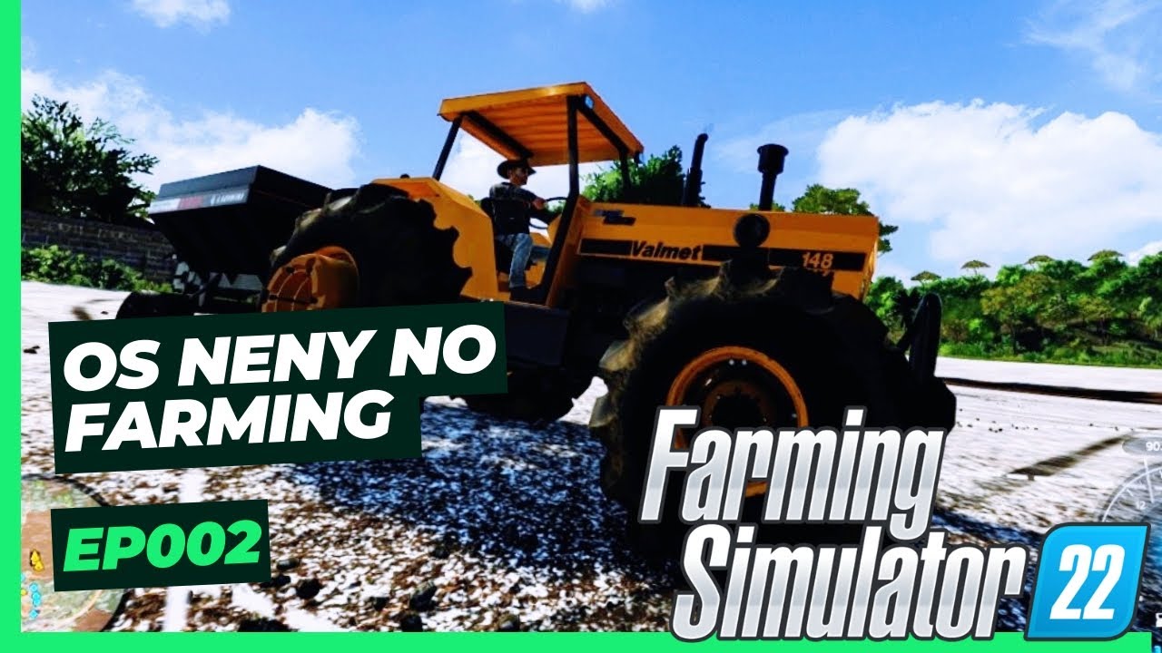 OS NENY ESTÃO PLANTADO TRIGO || PARA FAZER PALHA PARA AS VACAS || MAPA MADUREIRO || #002 ,#fs22 ...