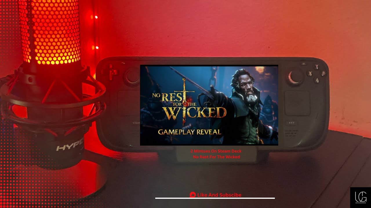 2 Minutes of No Rest For The Wicked Gameplay On Steam Deck - YouTube