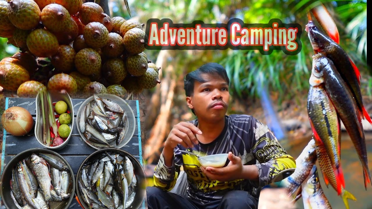 Adventure Camping and cooking in forest Sorvivol Natural - YouTube