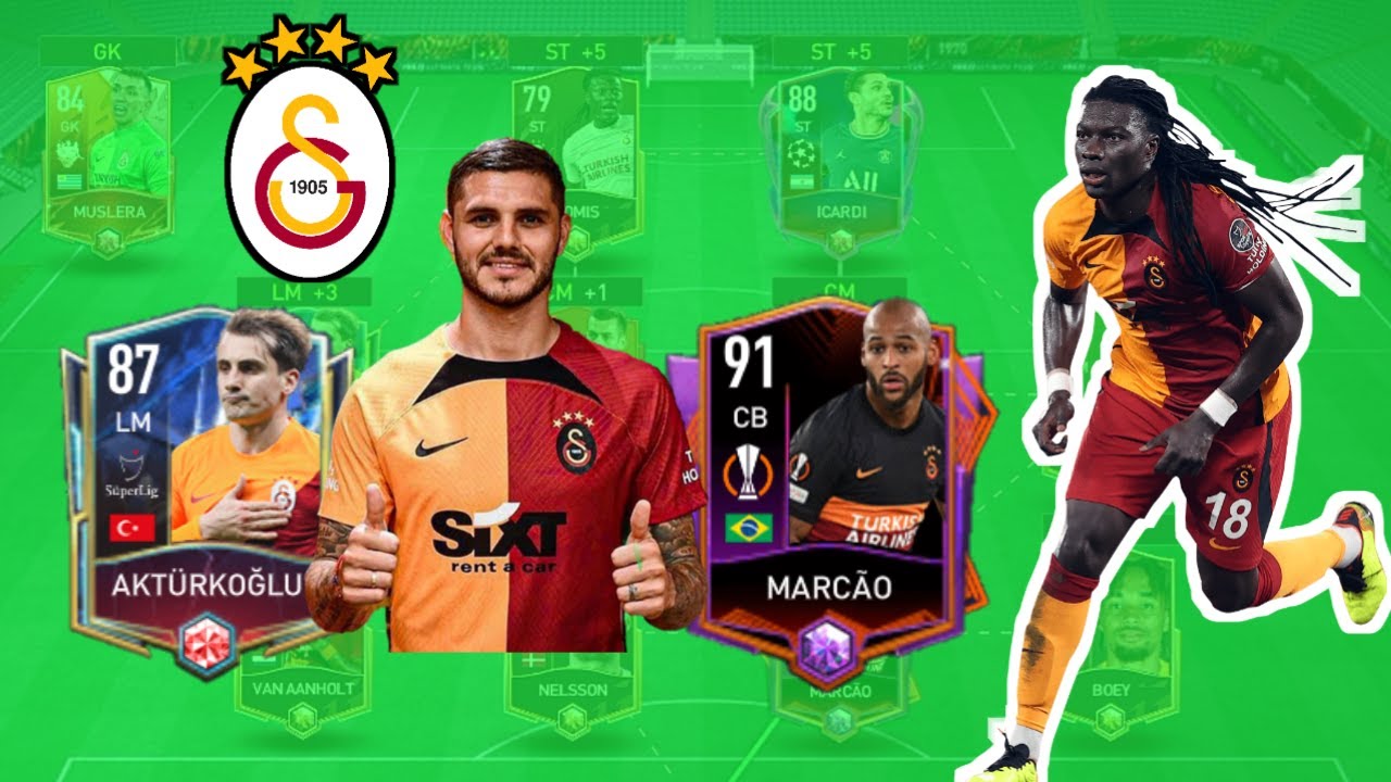 I Built Full Galatasaray SK Squad Builder FIFA Mobile 22 | @RkReddy ...