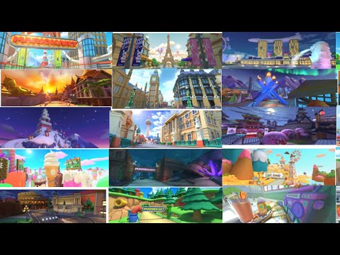 All Mario Kart Tour Original Tracks In Mario Kart Tour *Mostly* PT1 ...