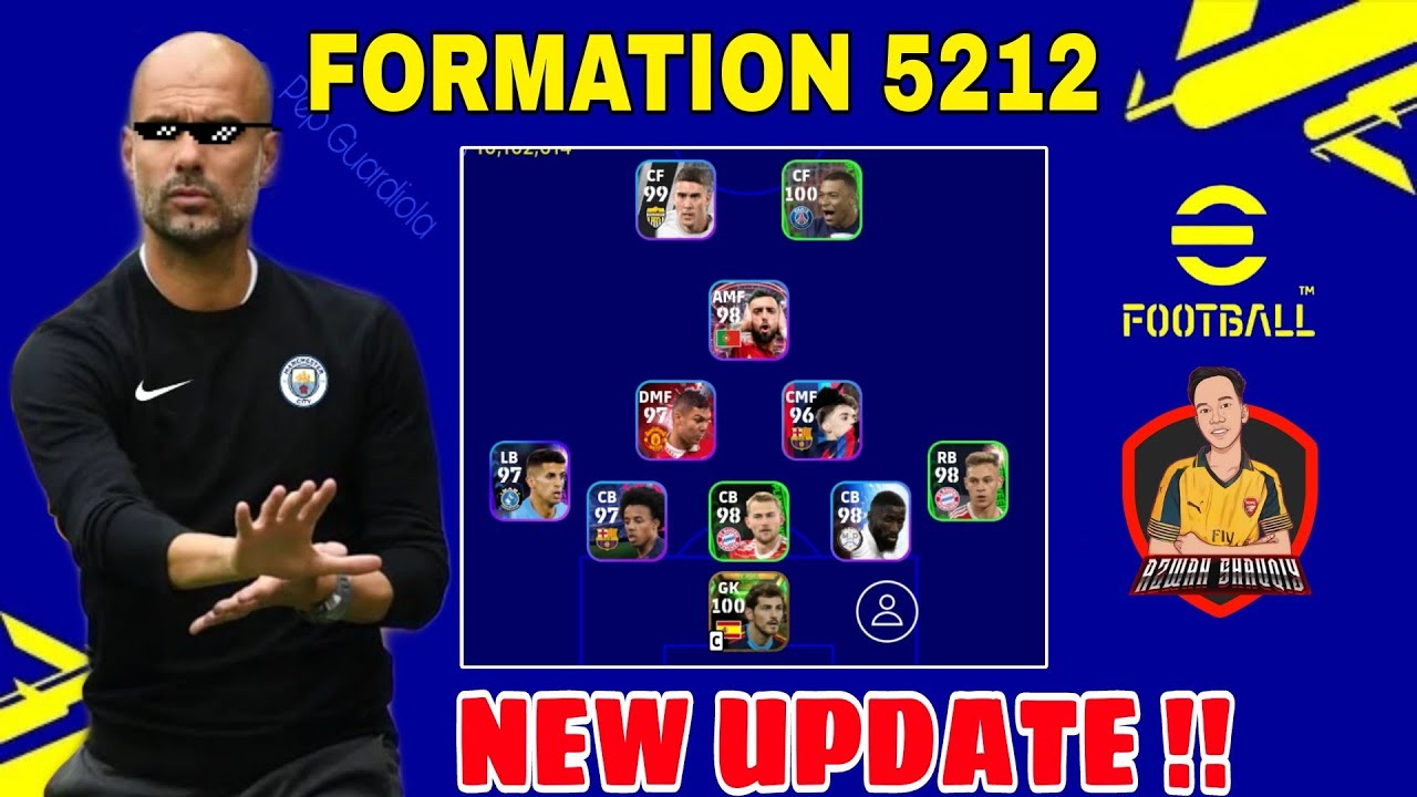 How To Get Rare Formation 5212 || Trick To Get Formation 5-2-1-2 Hidden ...