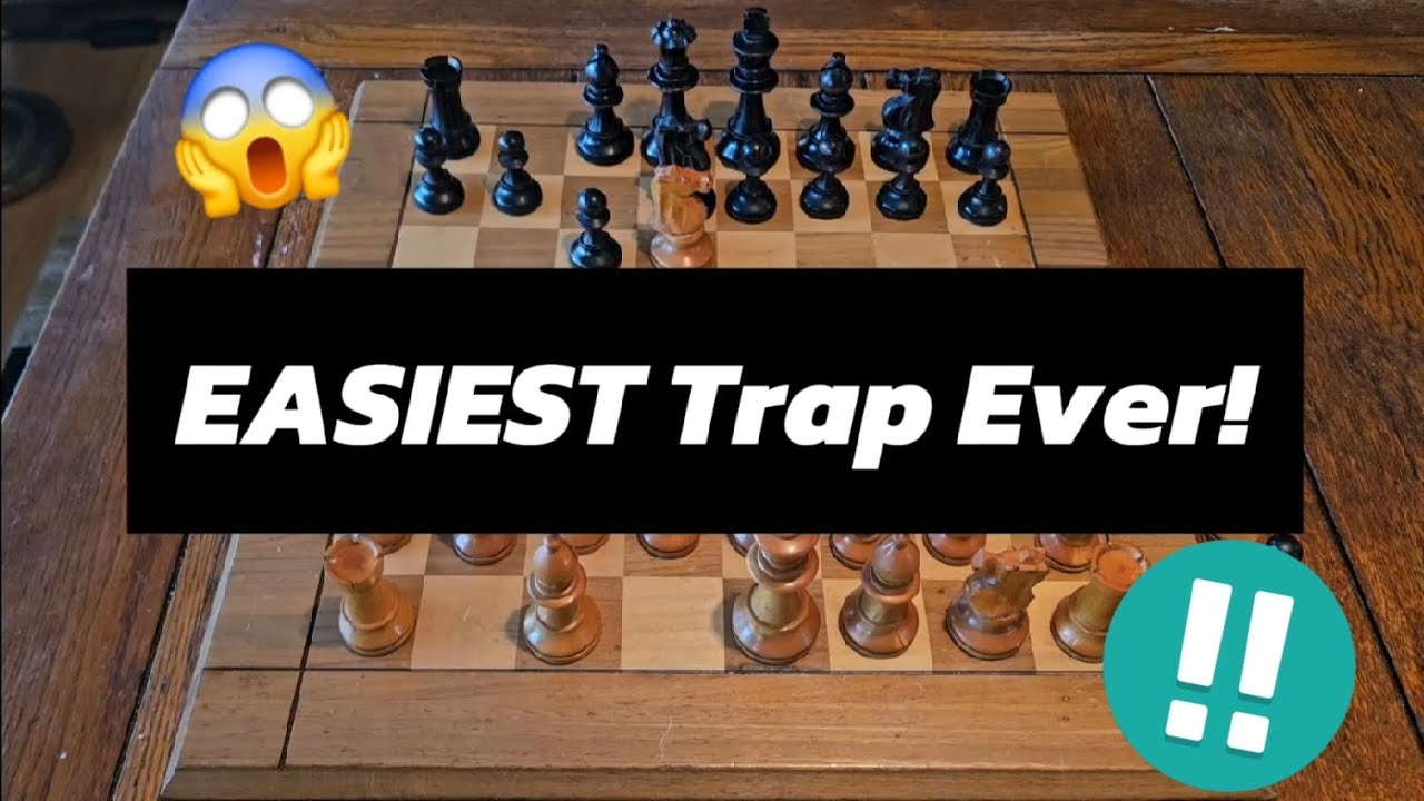 You NEED To Learn This SIMPLE Chess Trap! - YouTube