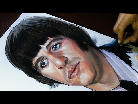 RINGO STARR Speed Drawing - Dibujando a Ringo Starr - Dibujando a un ...