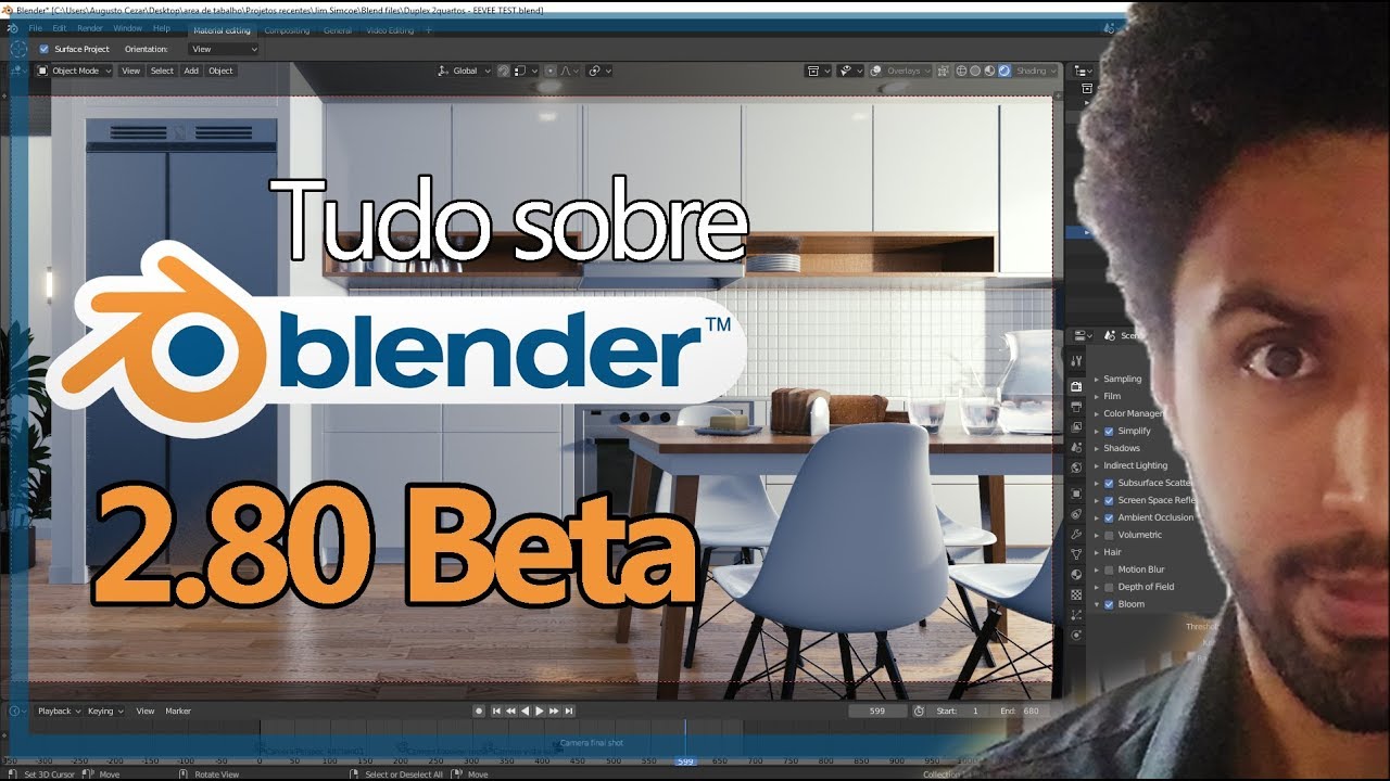 TUDO SOBRE O BLENDER 2.8 BETA - YouTube