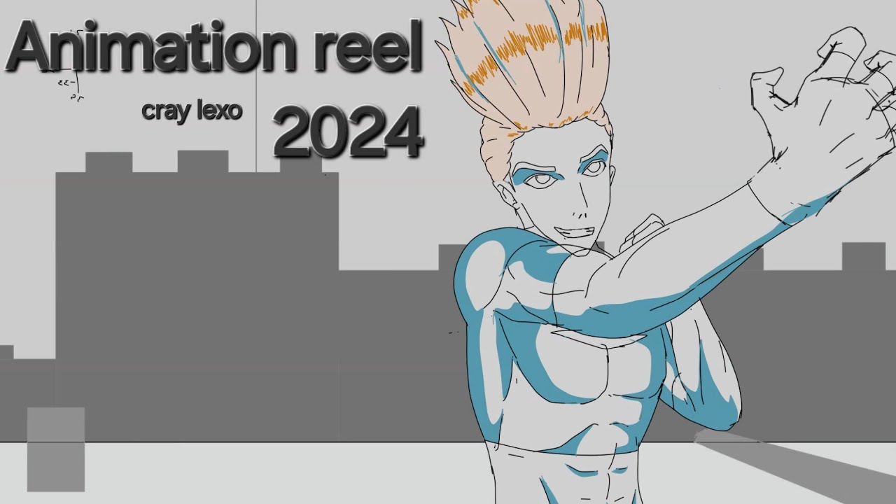 2024 2D animation reel | cray lexo - YouTube