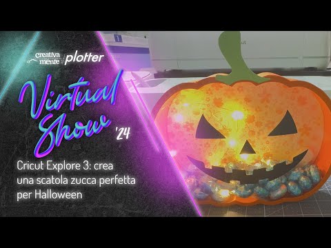 Cricut Explore 3: crea una scatola zucca di Halloween | Il Fiocco di velluto | Creativamente ...
