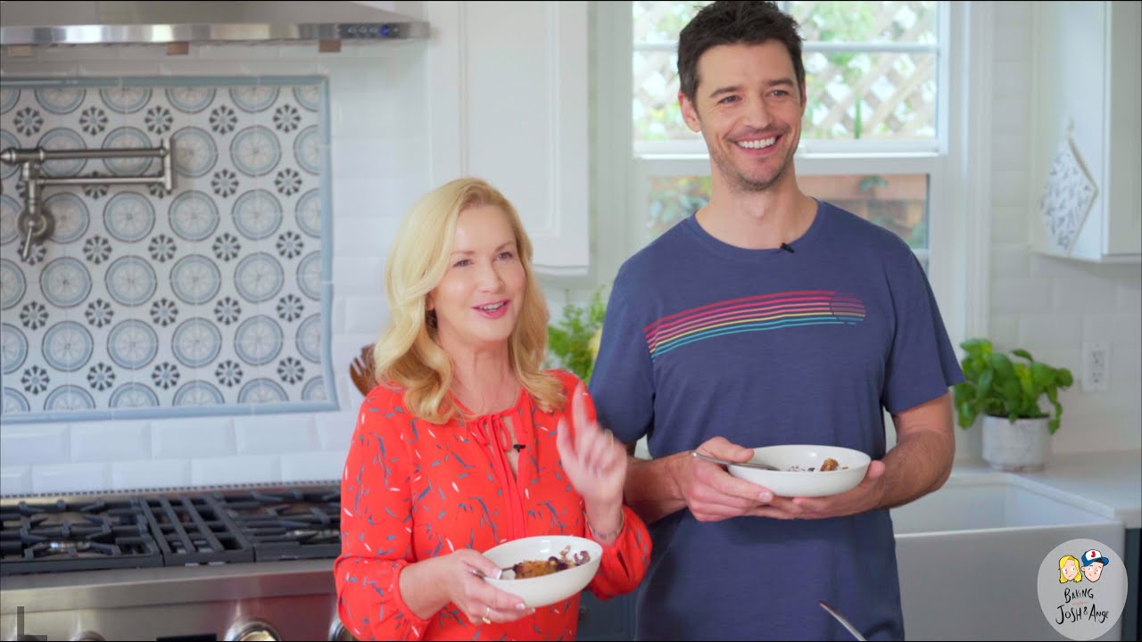 Baked Blueberry Oatmeal | Baking With Josh & Ange - YouTube