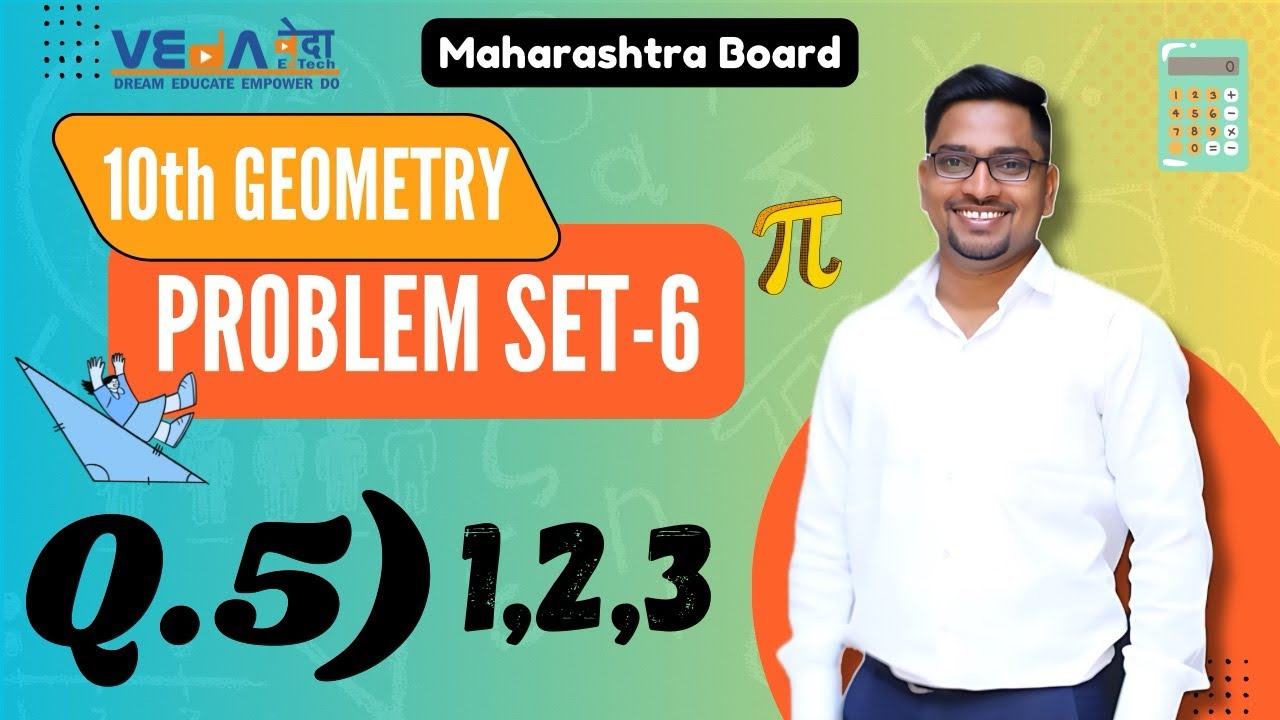 10th SSC | Trigonometry | Problem set 6 | Q5) 1,2,3 | MSS sir | VEdA. - YouTube
