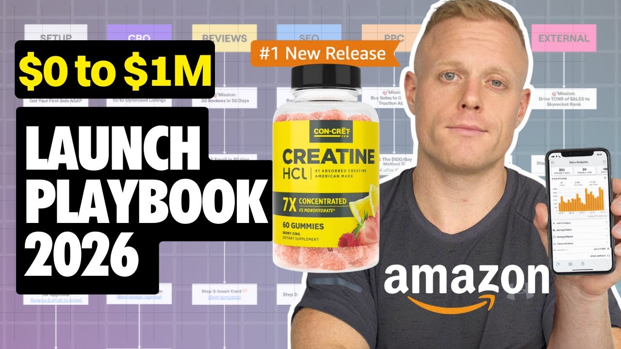 Ultimate Amazon FBA Launch Strategy for Supplements 2026 - YouTube