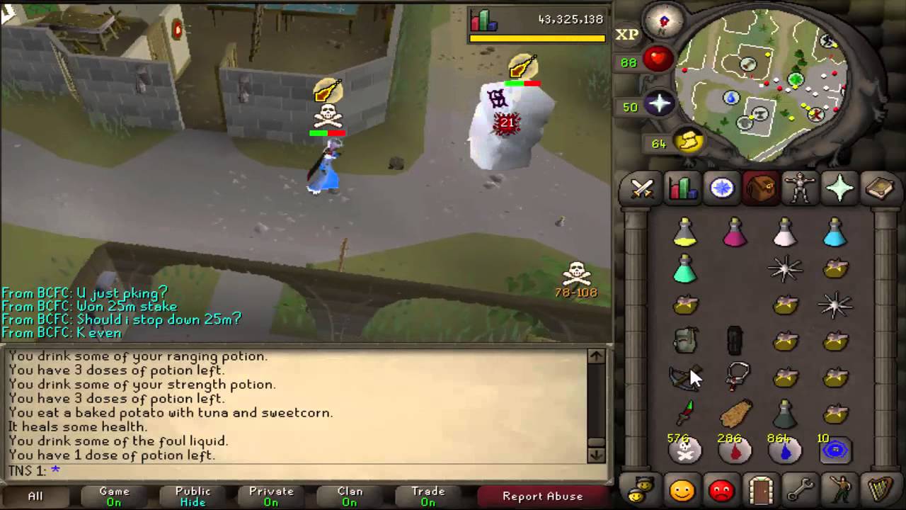 RuneScape Pure PKer 2 - YouTube