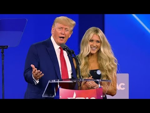 Riley Barker speaking at National Federal of Republican Women on 9/30 ...