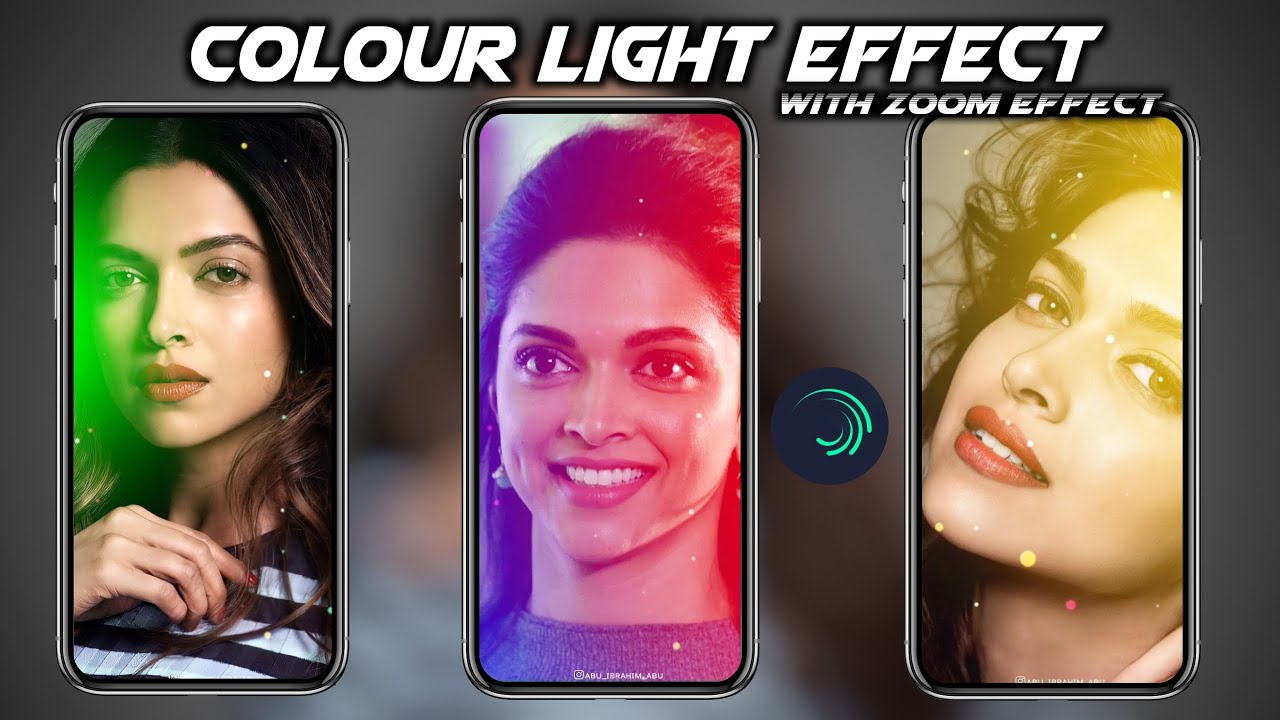 Full Screen Colour Light Effect Status Video Editing|Alightmotion ...