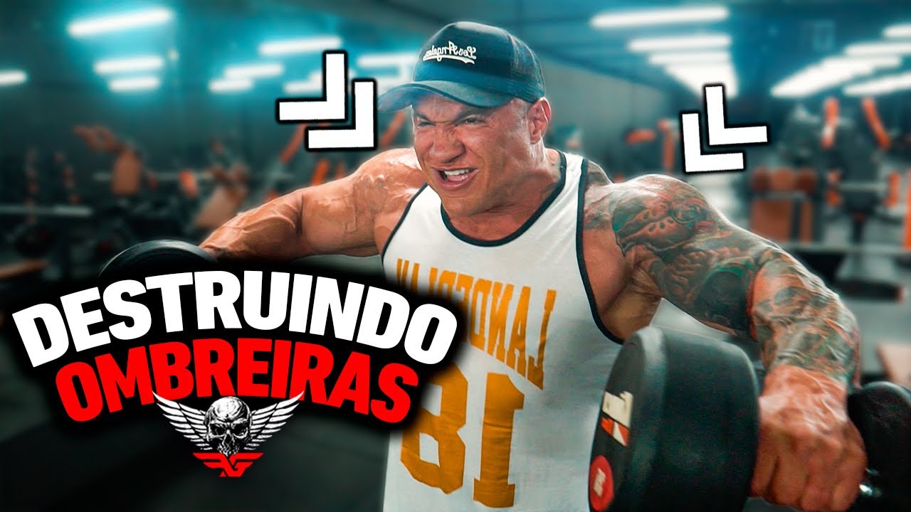 FABIO GIGA MOSTRA COMO OBTER OMBROS INSANOS - YouTube