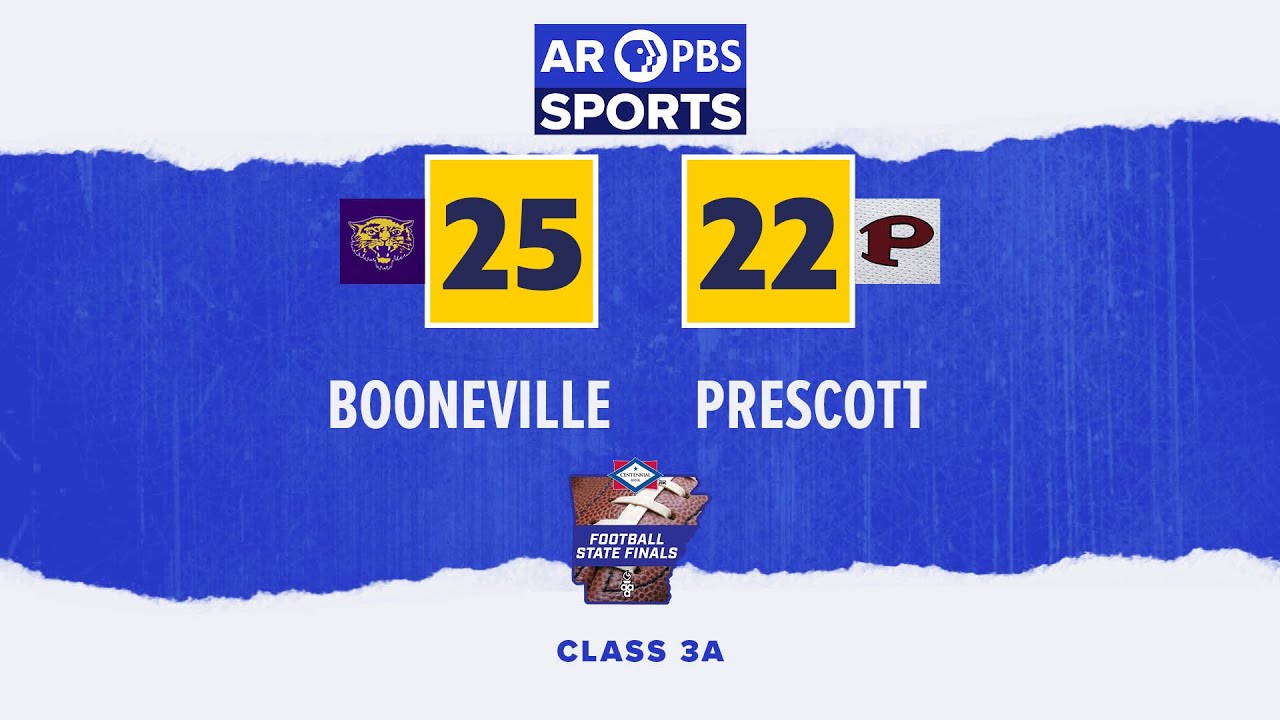2023 AR PBS Sports 3A Football Highlights Booneville vs. Prescott - YouTube