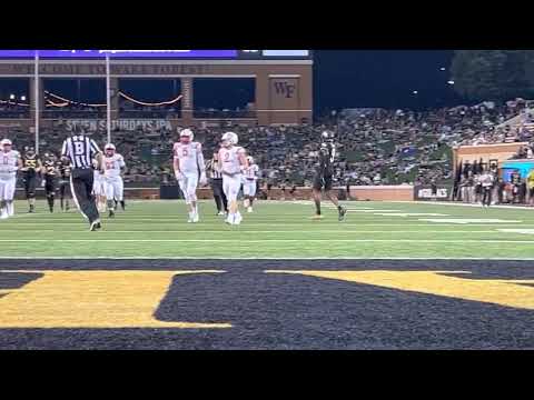 9/1/22:  Enjoy the magic (snapshots of VMI vs Wake Forest)