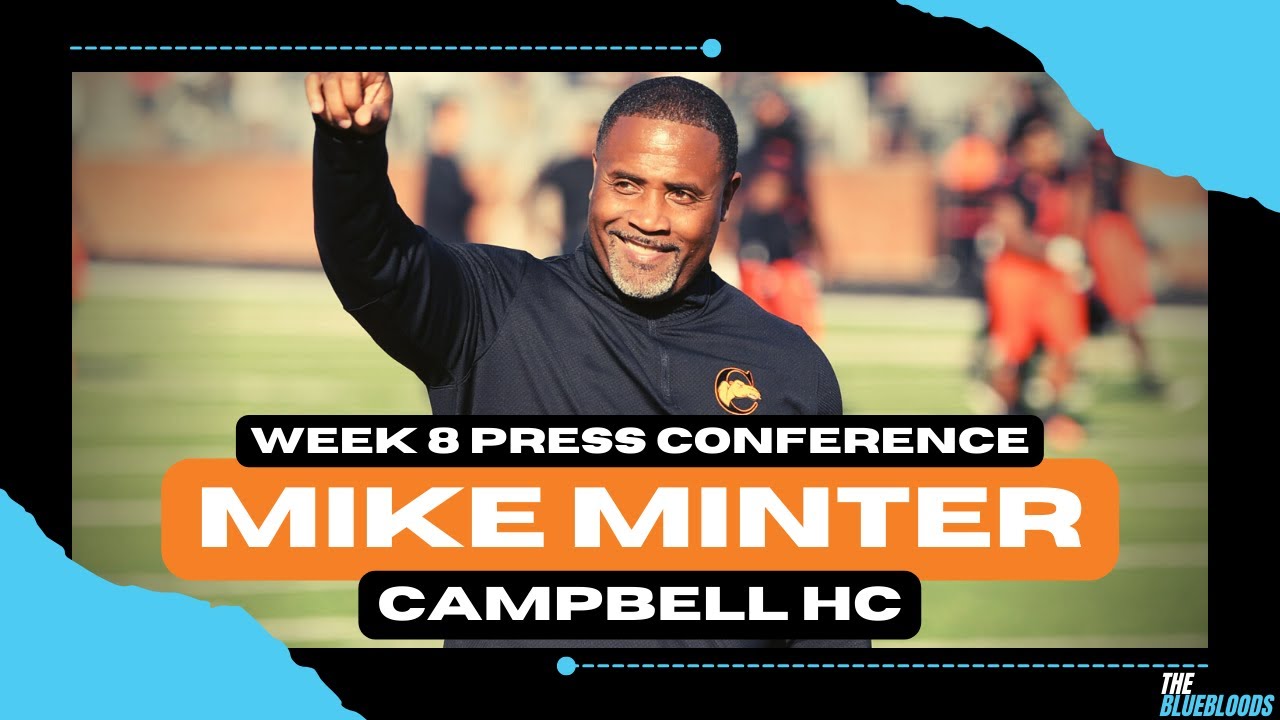 Campbell HC Mike Minter Previews Week 8 Matchup Against Jackson State ...