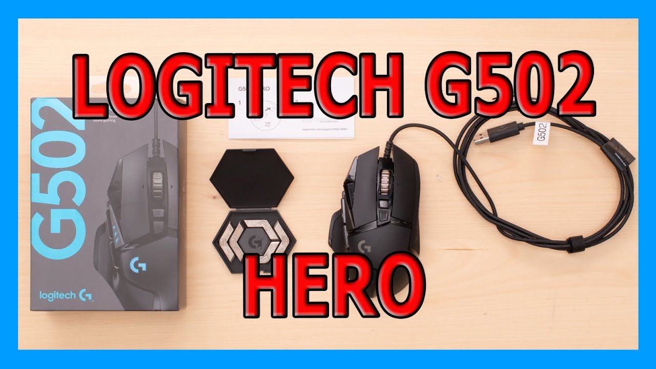UNBOXING - 💥 Logitech G502 Hero 💥 - El MEJOR RATÓN de 11 Botones ...