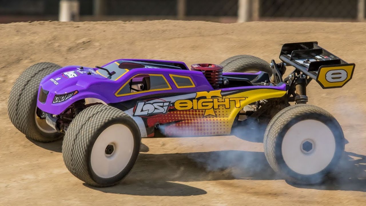First video! Running My Losi 8ight T Truggy. - YouTube