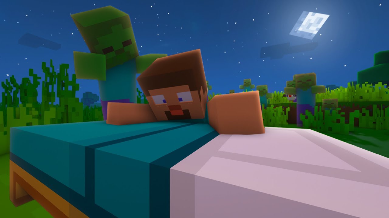 You Can't Sleep Now (Minecraft Animation) - YouTube