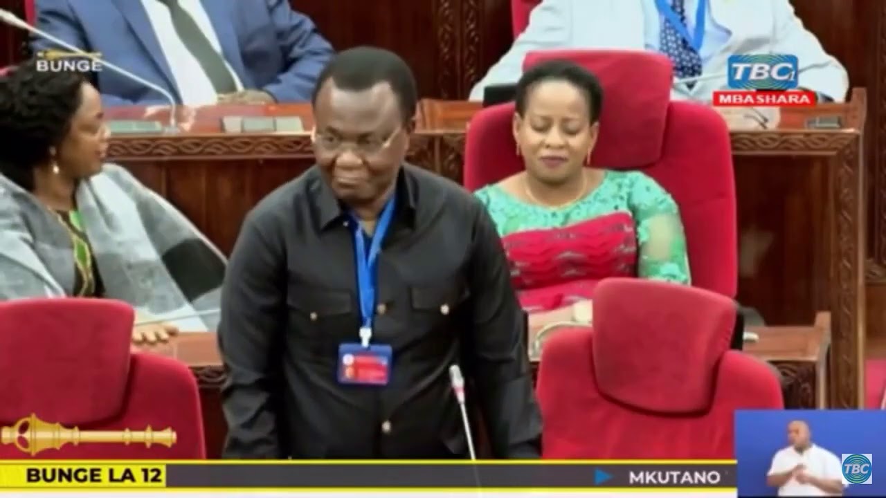 MBUNGE WILIAM LUKUVI AKIMWAGIA SIFA KWA WAZIRI MAJALIWA BUNGENI - YouTube
