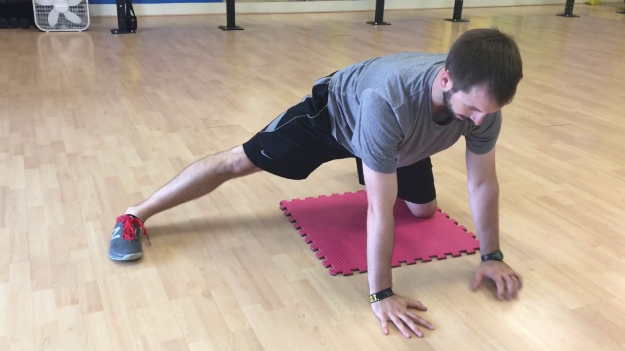 Leg abducted rocking - YouTube