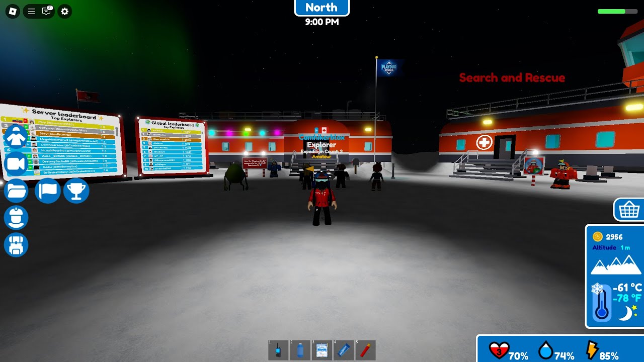 I Hiked on ice (Roblox) - YouTube