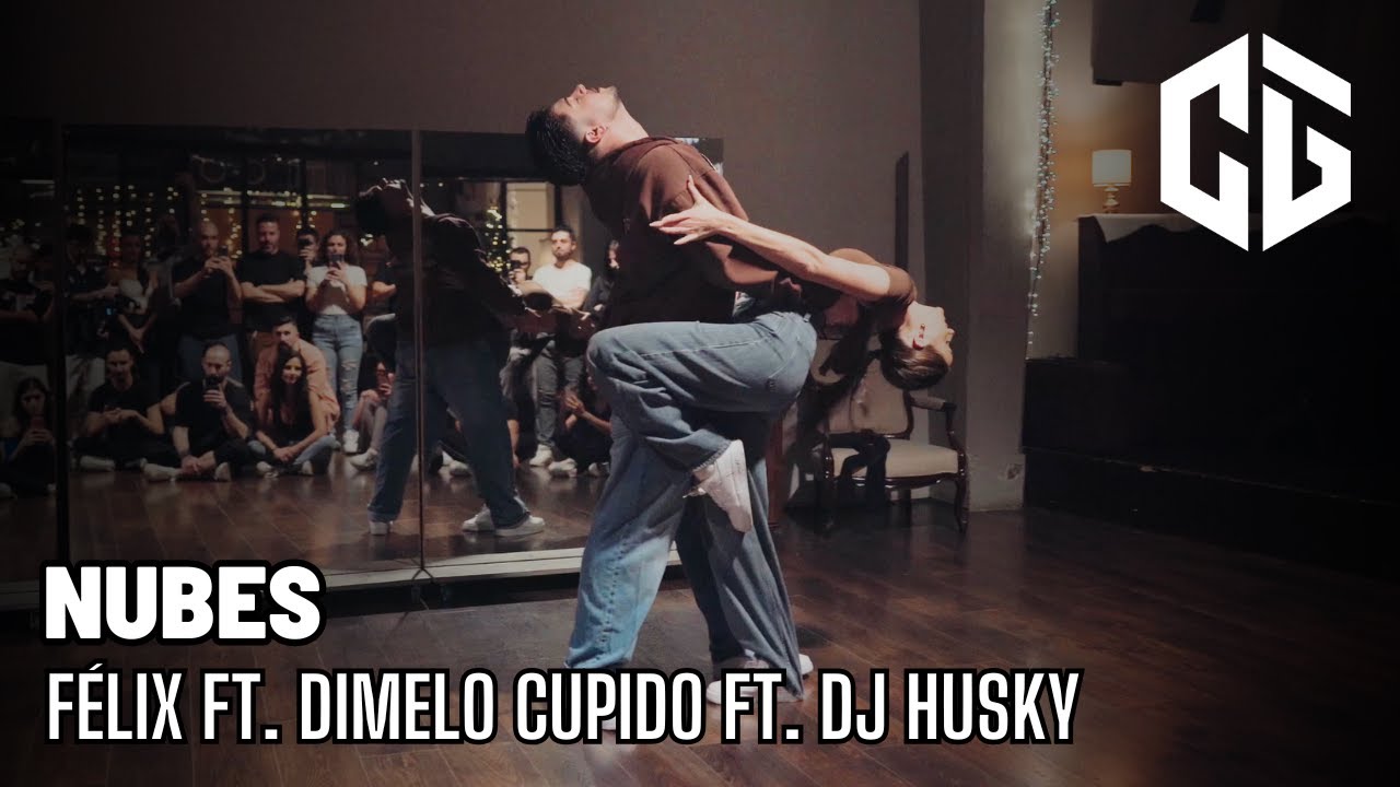 CRISTIAN Y GABRIELLA | Bachata 🎵 NUBES - FELIX FT. DIMELO CUPIDO FT. DJ ...