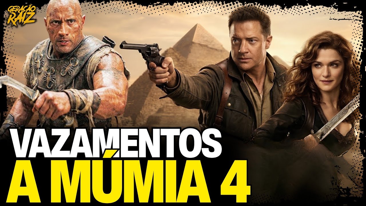 A MÚMIA 4 (2027): BREDAN FRASER CONFIRMA INICIO DAS GRAVAÇÕES E MAIS ...